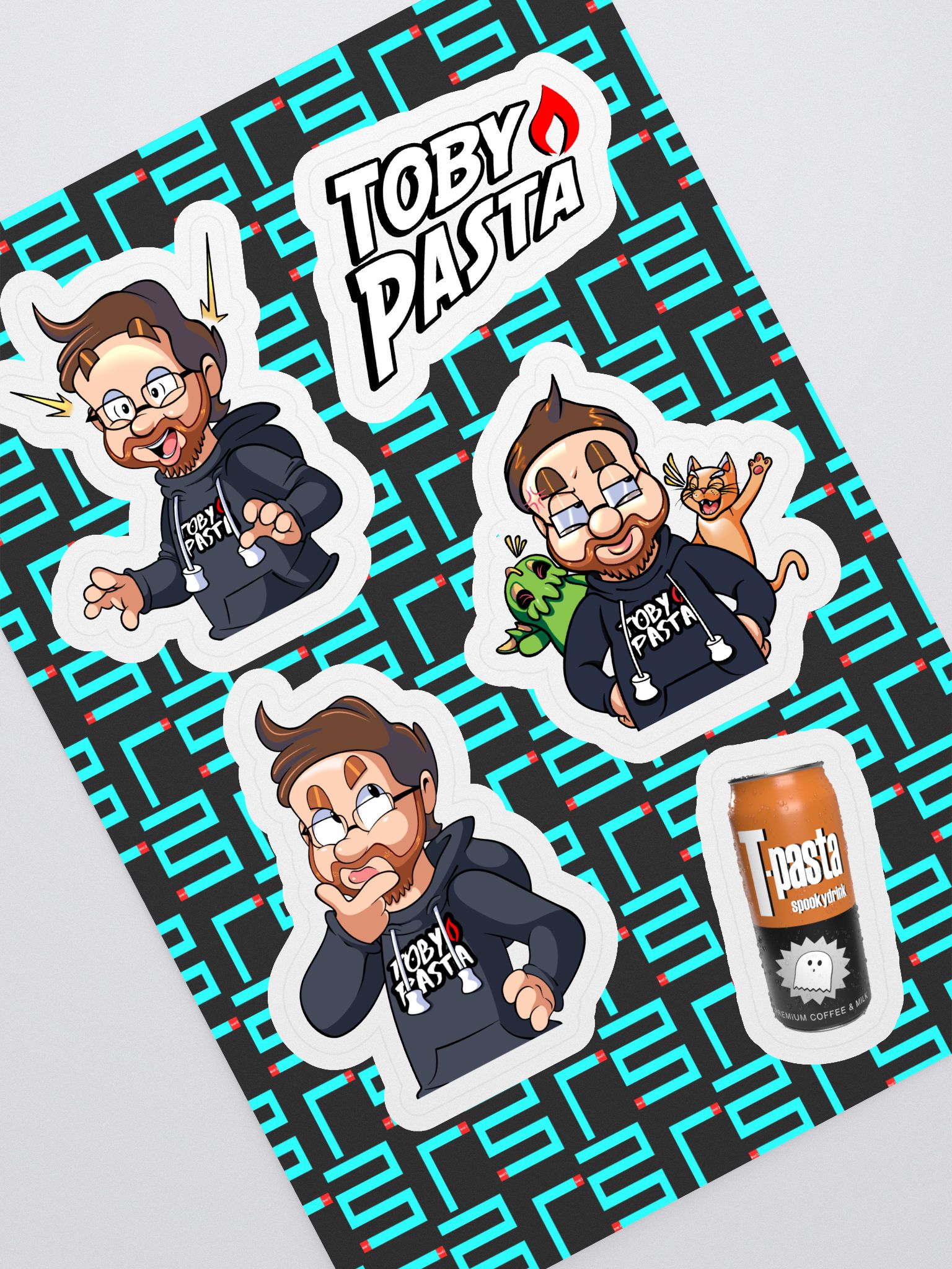 TobyPasta Sticker Set #1 | TobyPasta