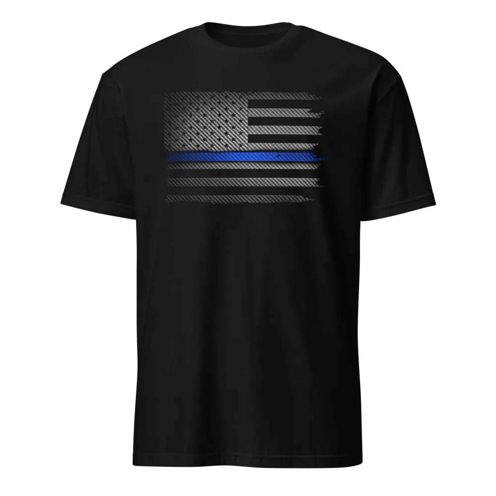 Thin Blue Line Carbon Flag | 1nation