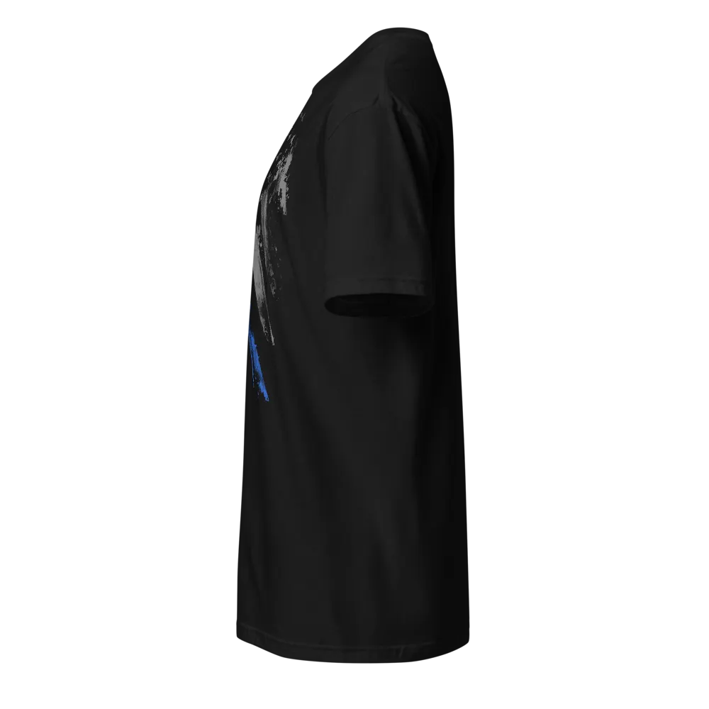 Crosswise Thin Blue Line Flag | 1nation