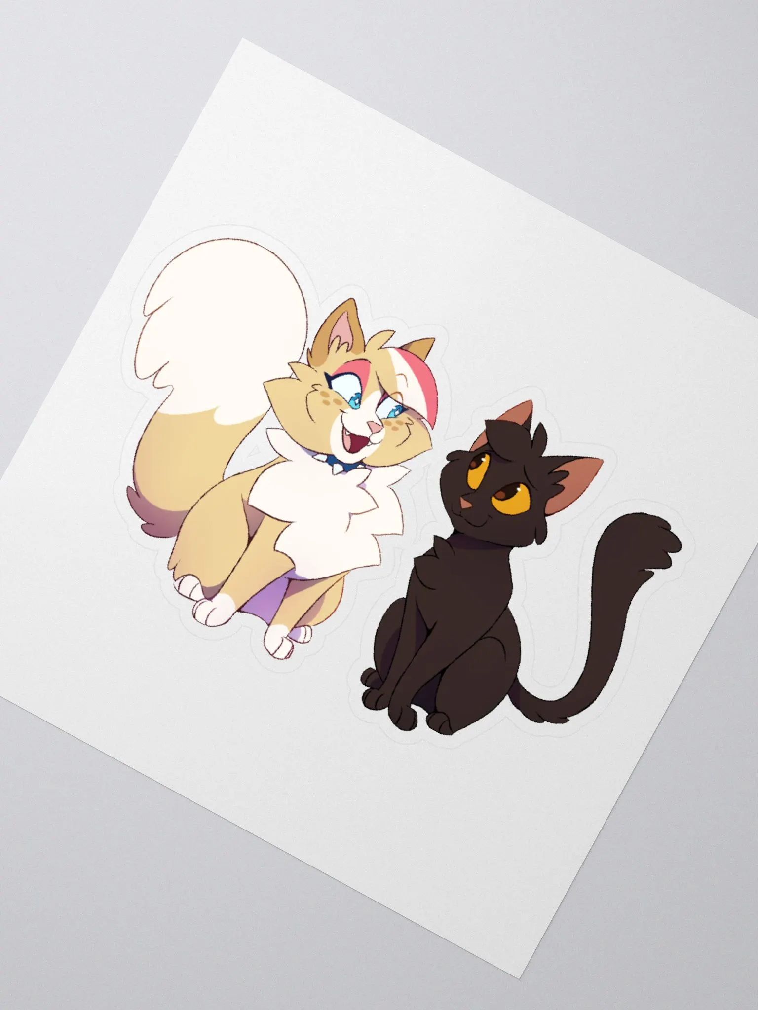 Cream & Spooky Sticker | Roseshards Animation