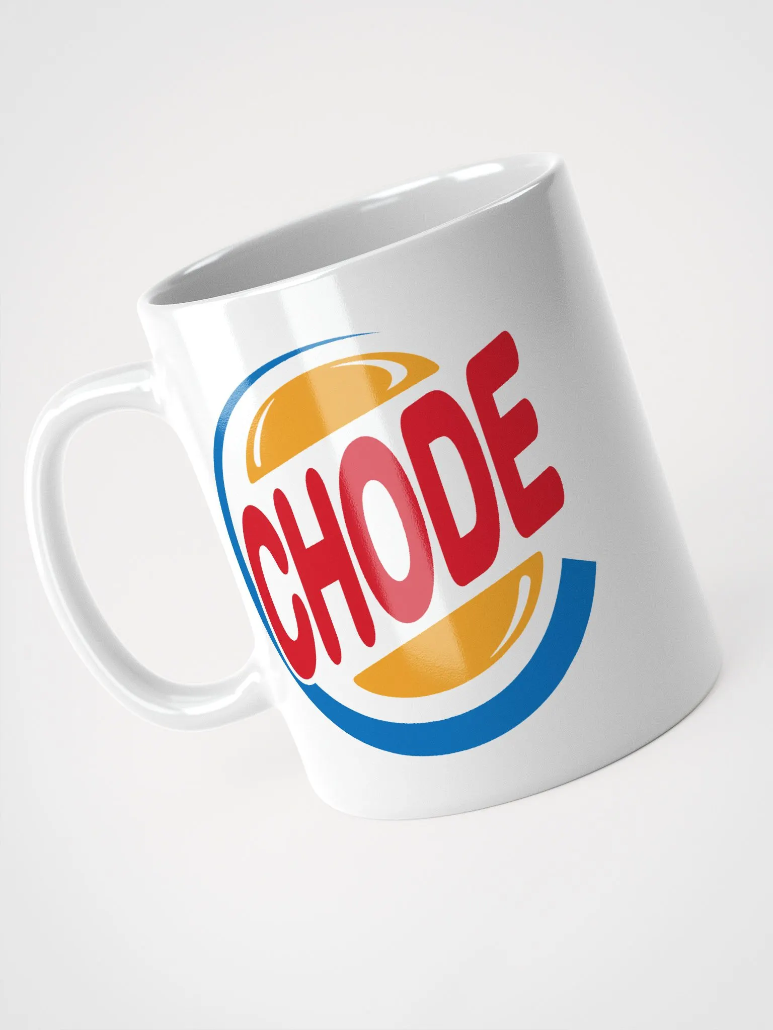 Chode Burger mug (white) | 66Samus