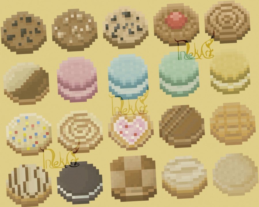 Itsa Pixel Cookie Sprites | Nnekart