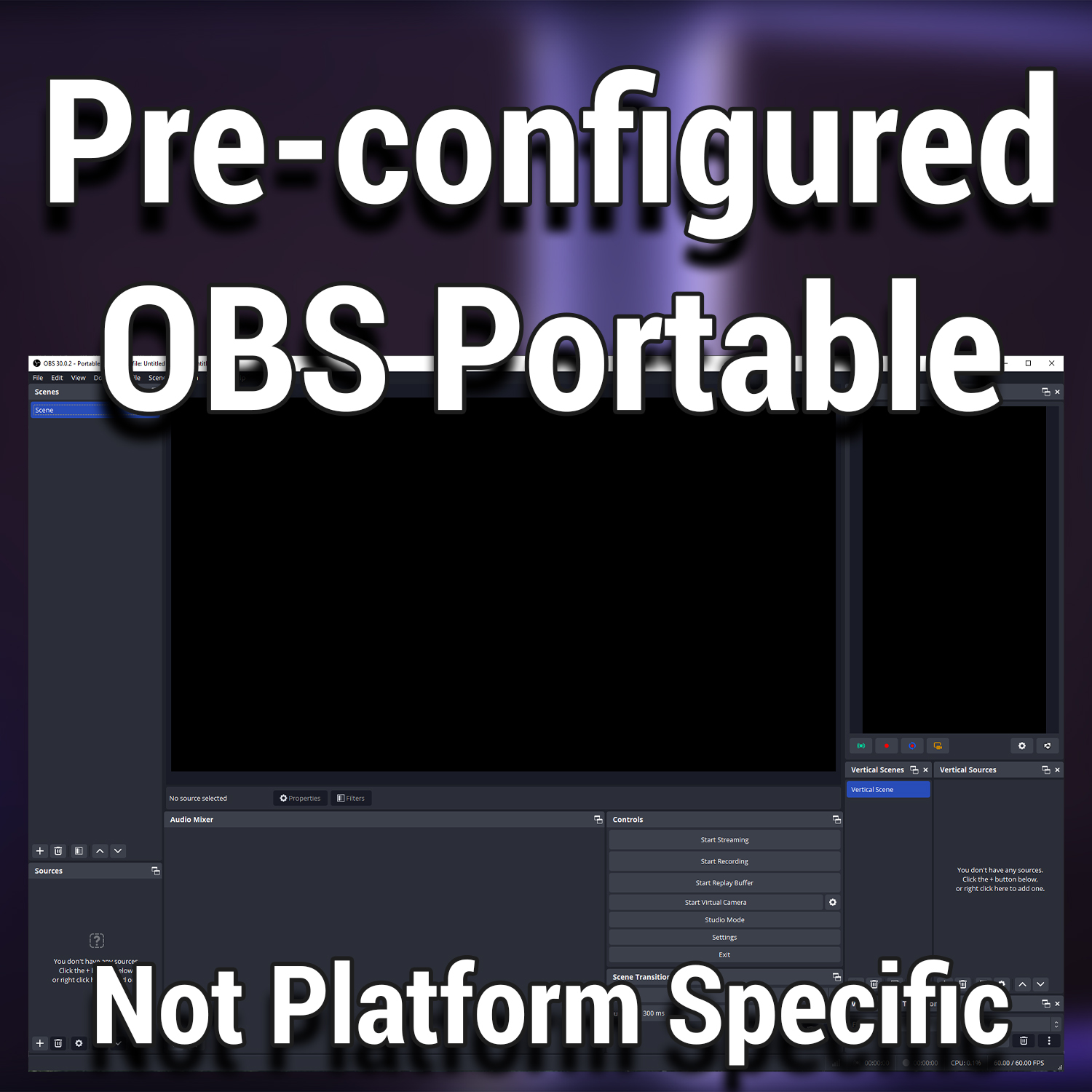 OBS Portable Pre-Configured | Mrgregles