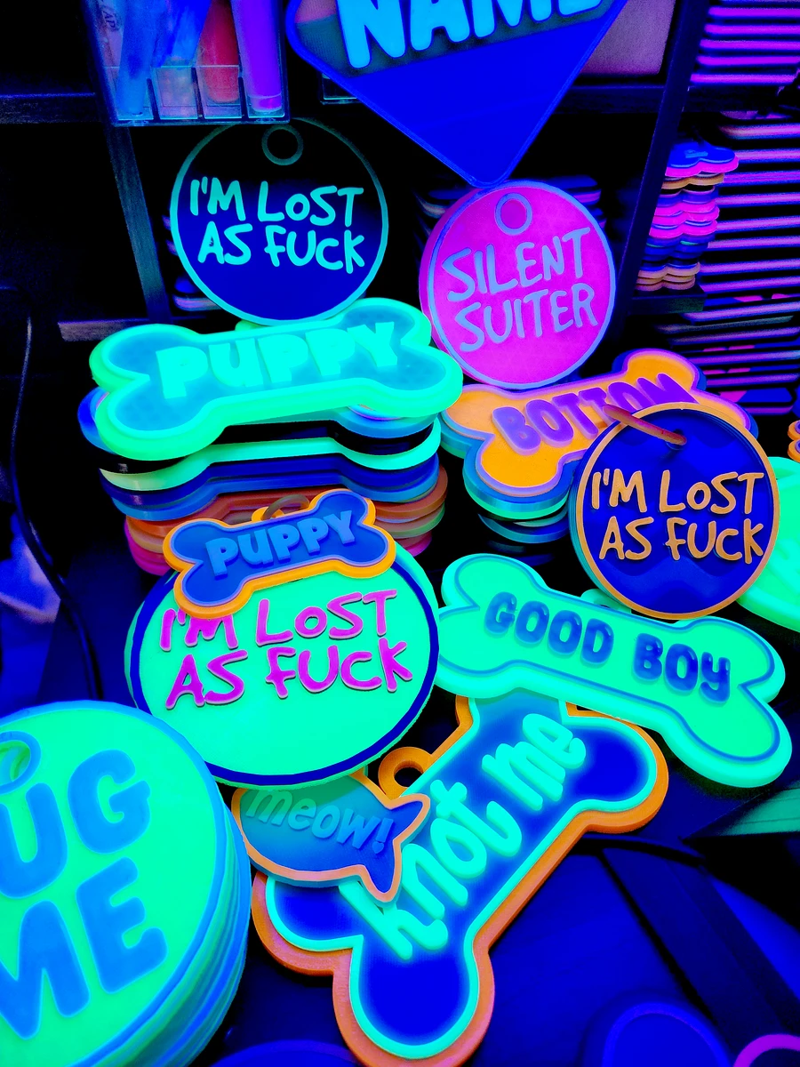 Pronoun Tags | PupPrints3D