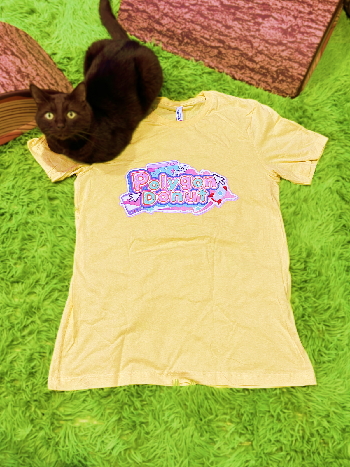 Polygon Donut Logo T-Shirt | PolygonDonut