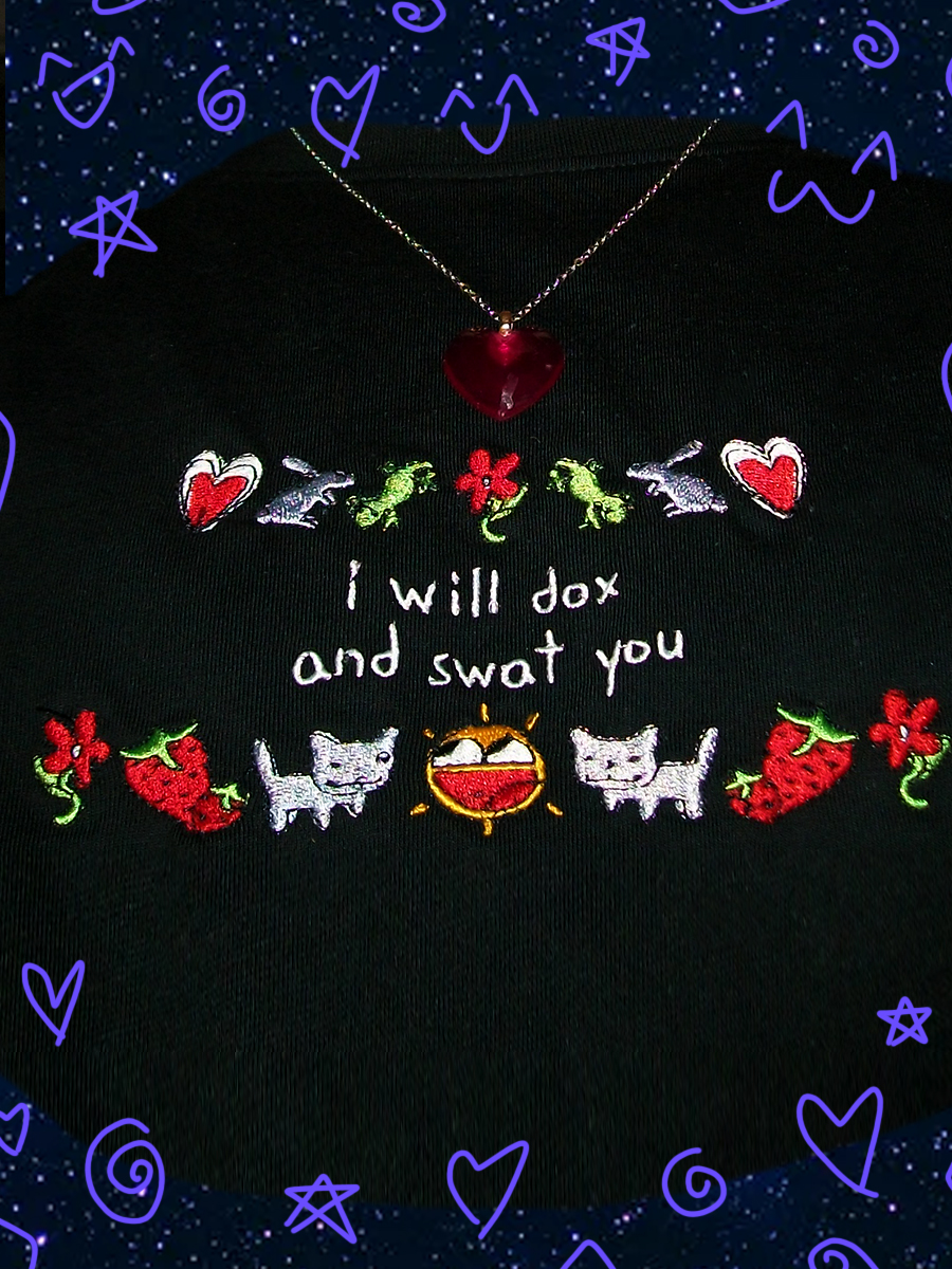 i will dox and swat you (black tee!) | weston's store