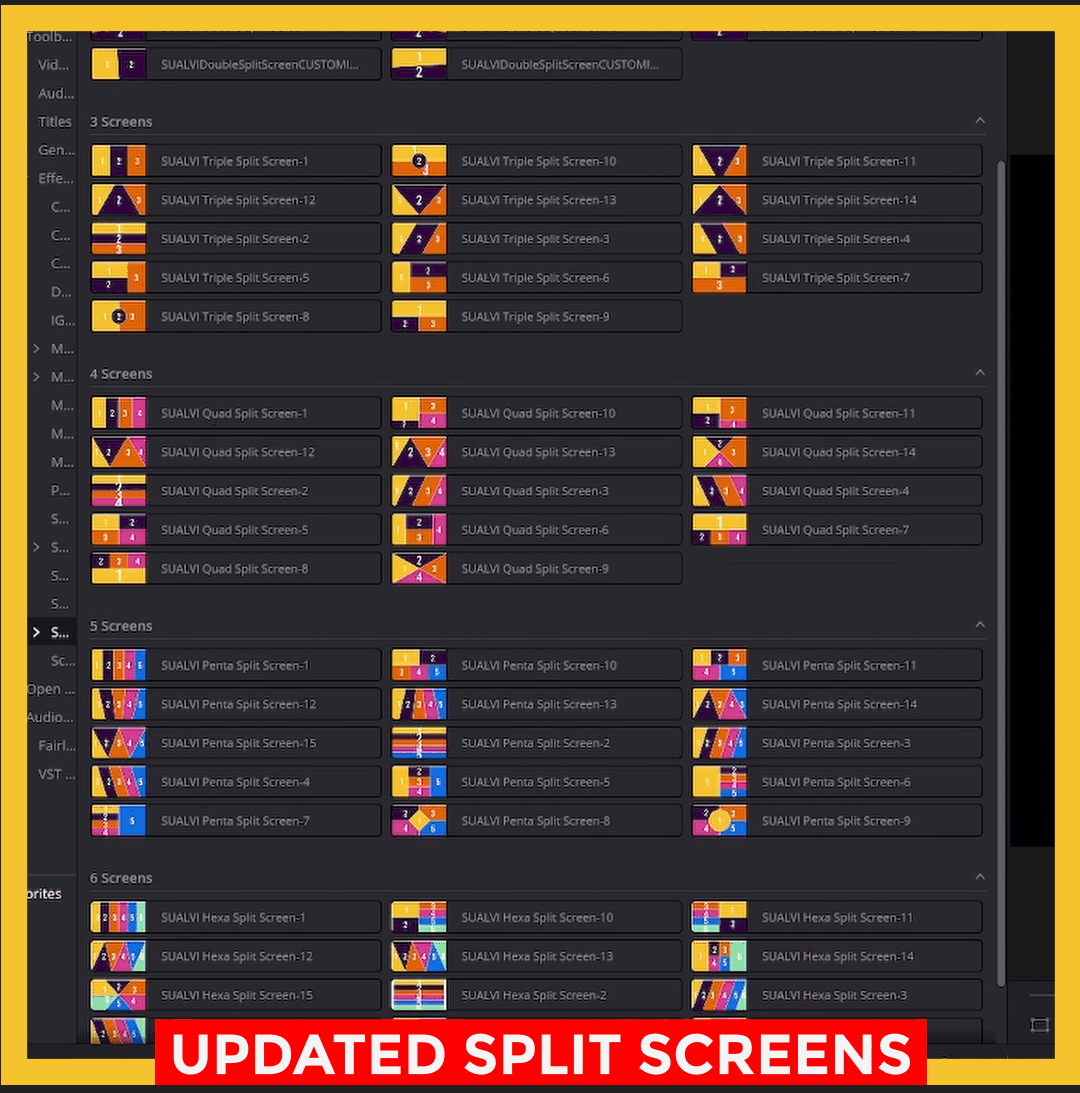 Split Screens Toolkit Demo | SUALVI