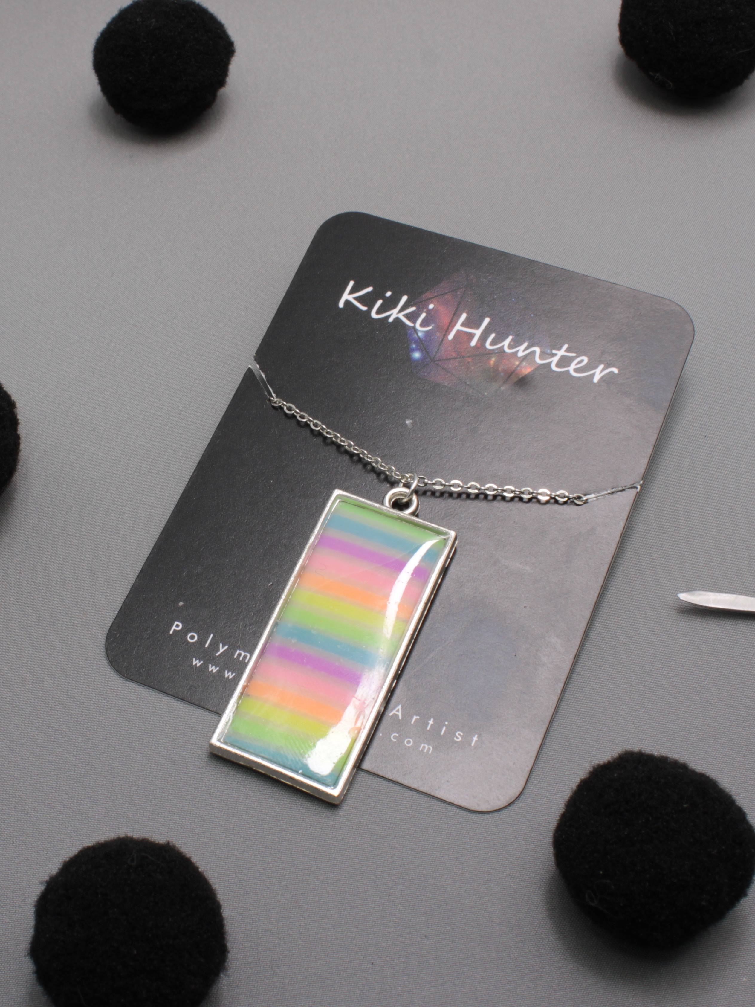 Neon Rainbow Pendants | Orion's Cosmic Gift Shop