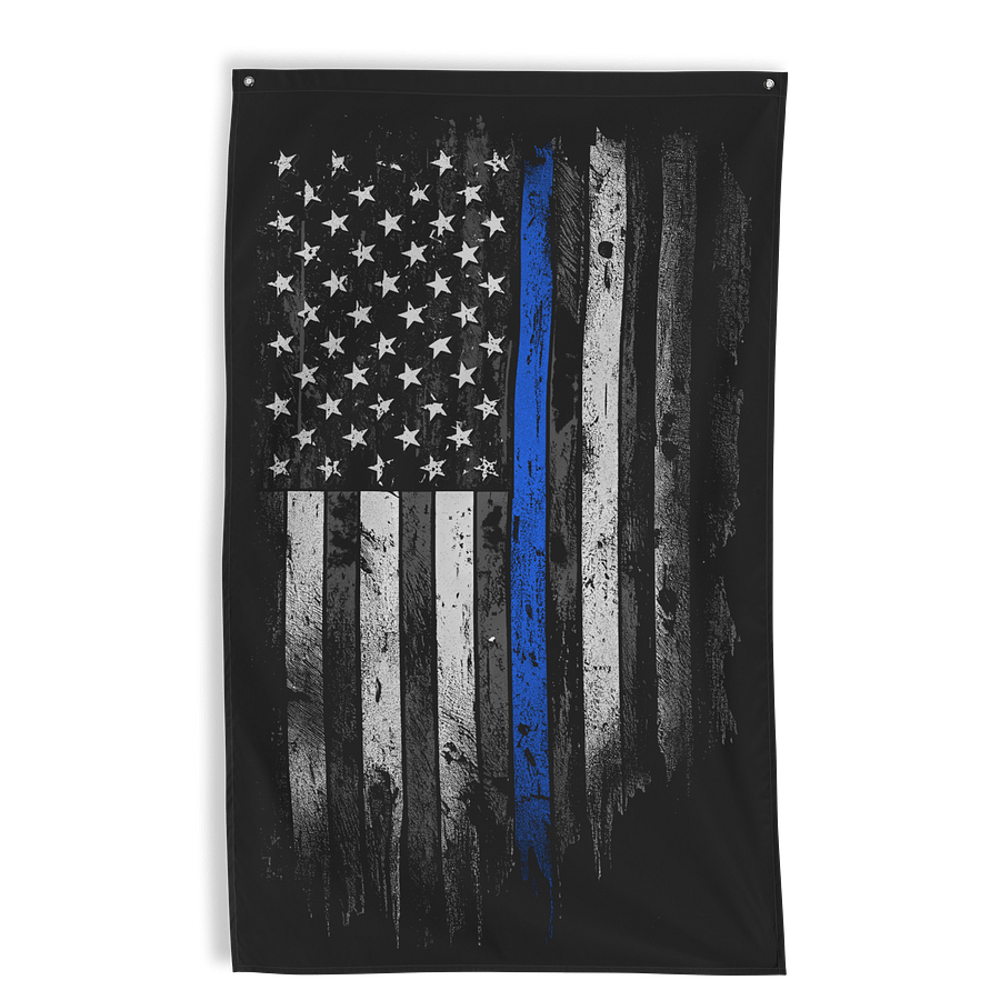 Thin Blue Line Wall Flag 3.0 | 1nation