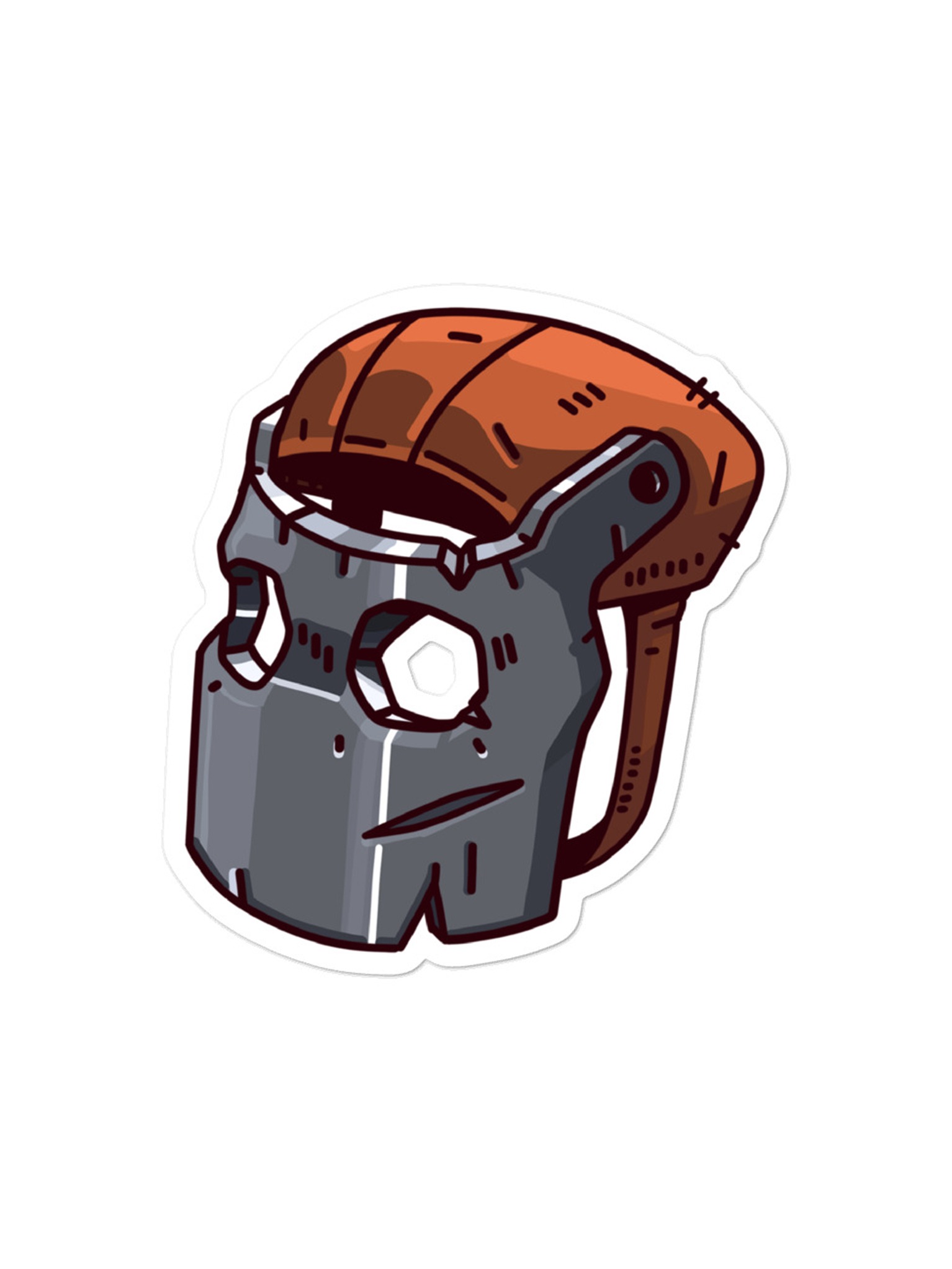 Mask Sticker | RUSTFANART