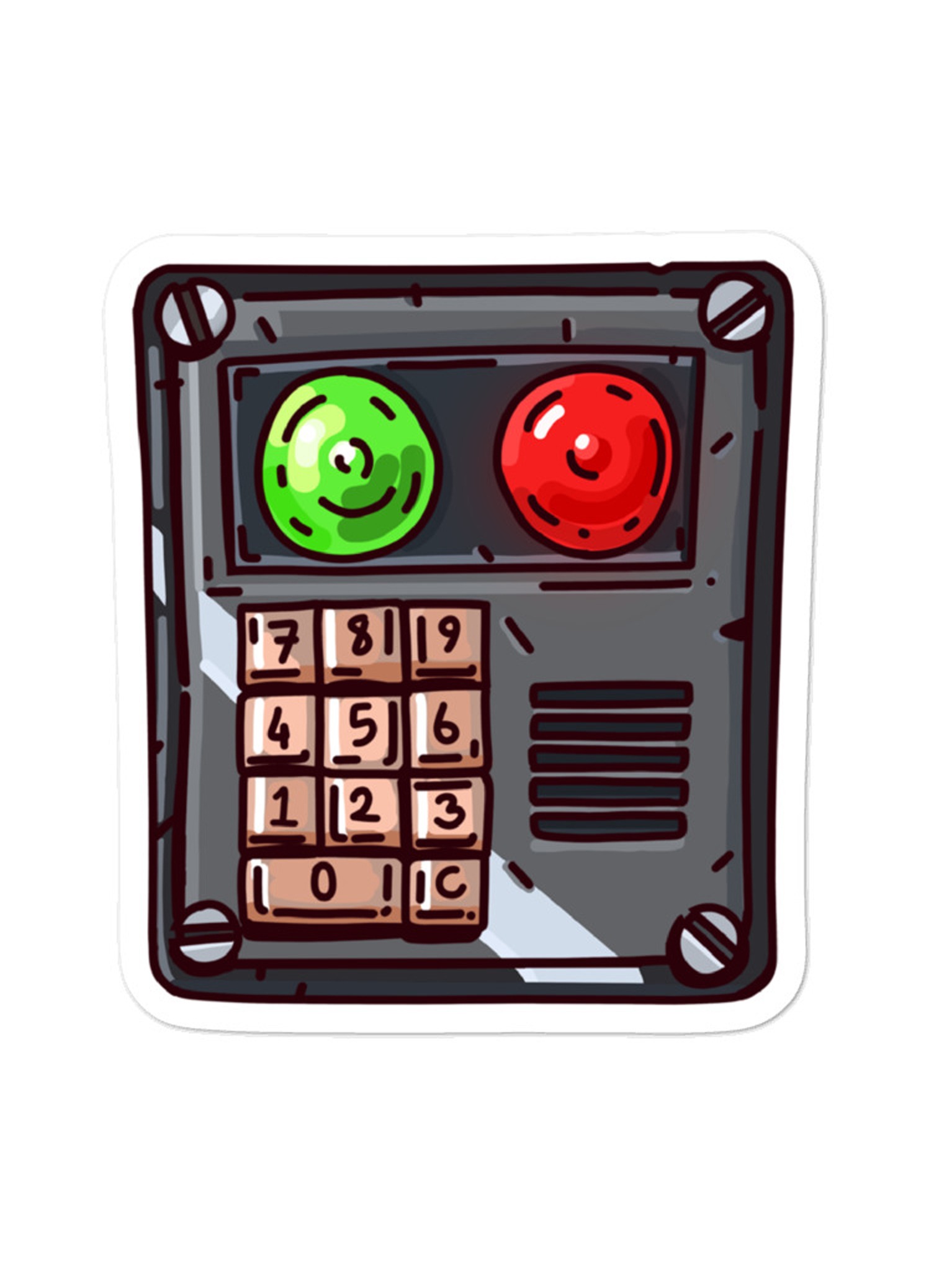 Codelock Sticker | RUSTFANART