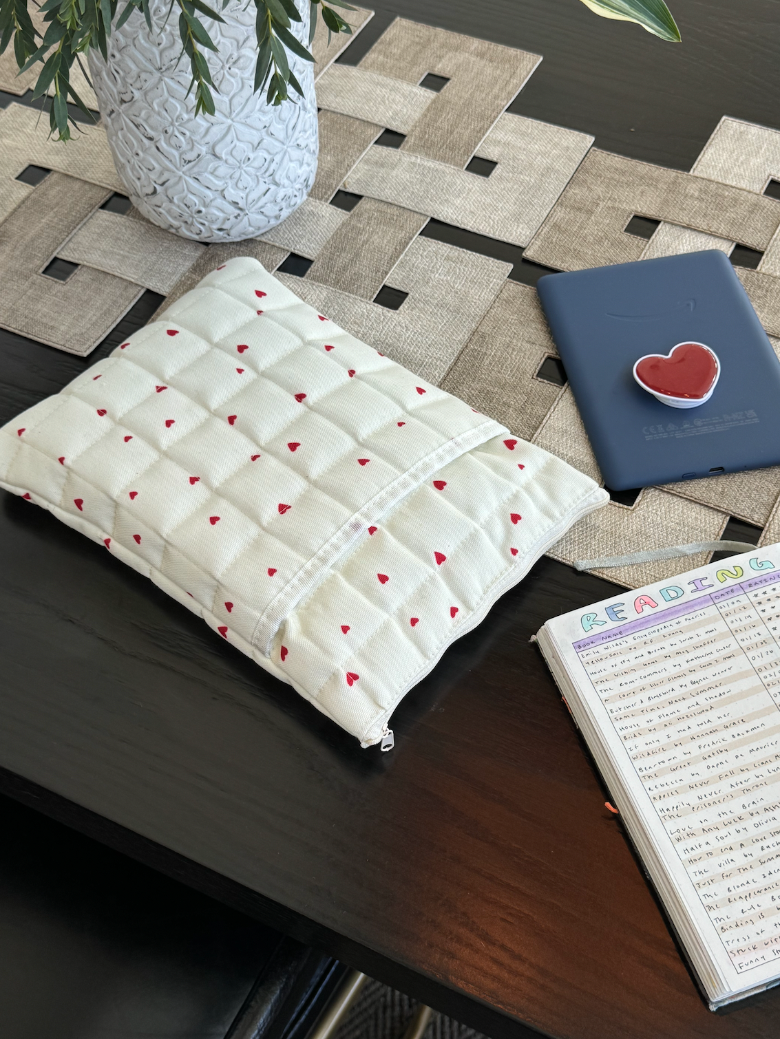 Waffle Heart Booksleeve & Bookmark | Haley Pham