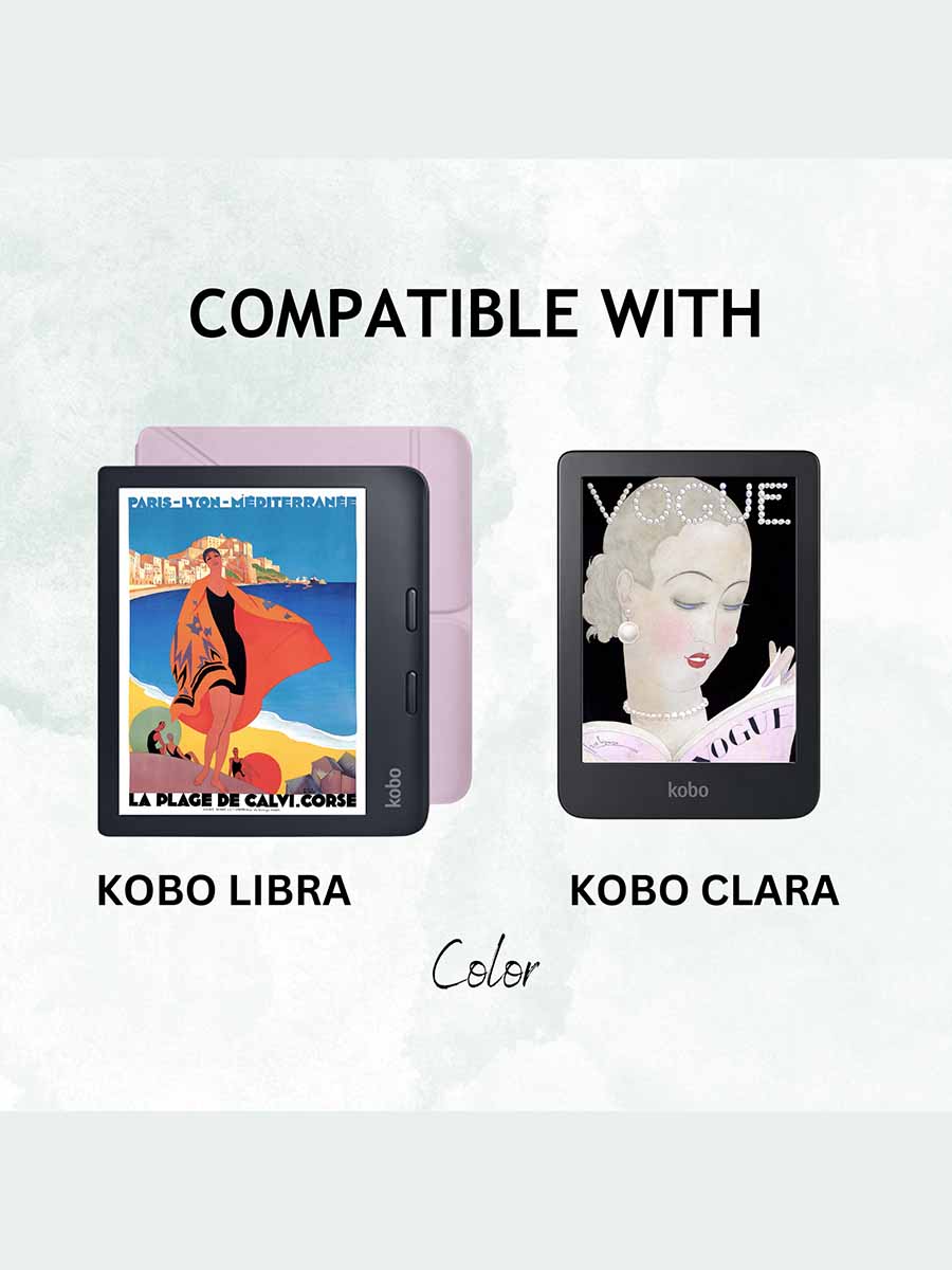 eReader Kobo Colour Vintage Vogue Art 1920s Screensaver Lock Screen for ...